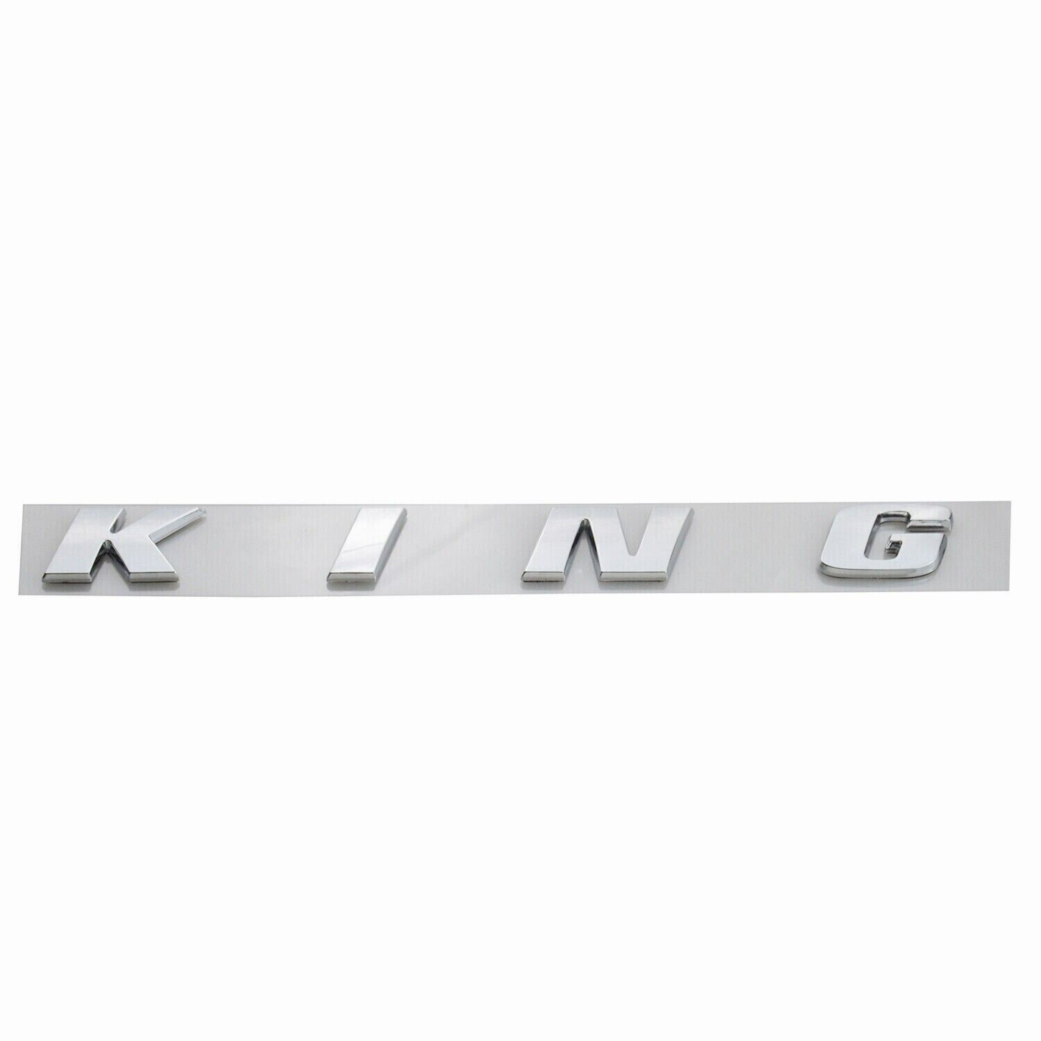 Chrome For King Ranch Letters Emblem Badge Fender Side Bedside (2Pc New ...