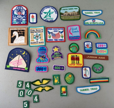 GSA Girl Scouts of America Badges Patches Scout Badge Patch Lot of 37 ...