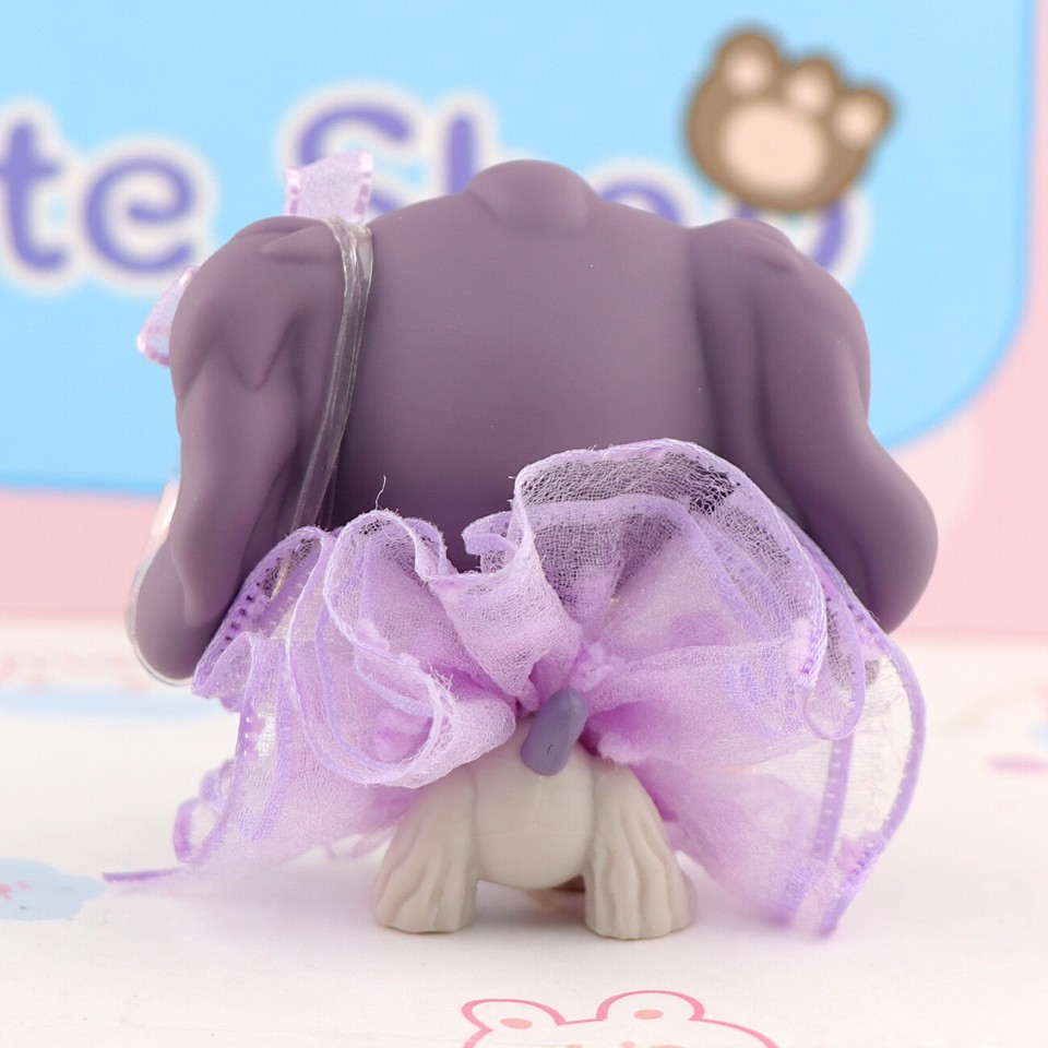 Mini Pet Shop LPS Cocker Spaniel 1209 with LPS Accessories Kids Gift ...