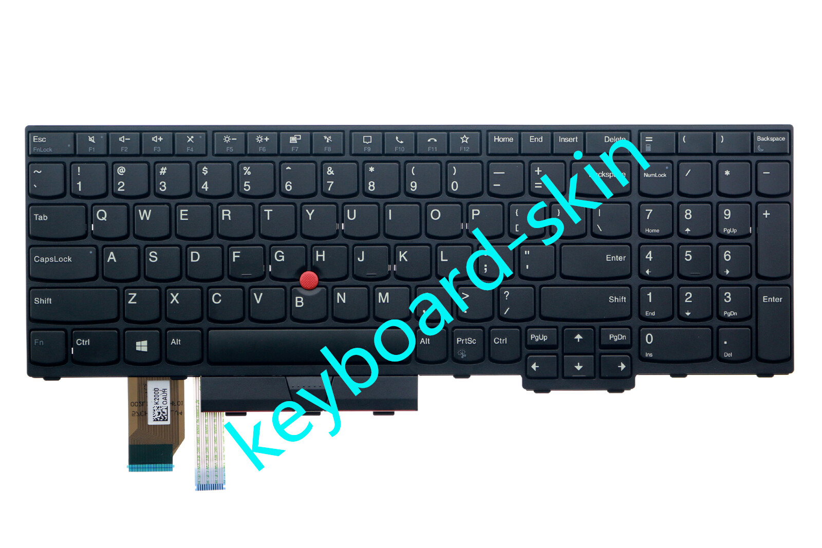 New US keyboard without-backlit for lenovo IBM Thinkpad L15,L15 gen 1 ...