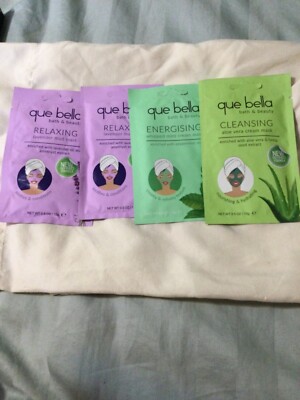 Quell Bella LOT OF 4 face masks | eBay