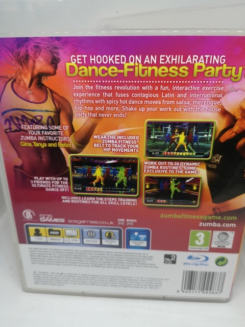 Ps3 Zumba Fitness Belt Game Join The Party Boxed PlayStation 3 for sale ...