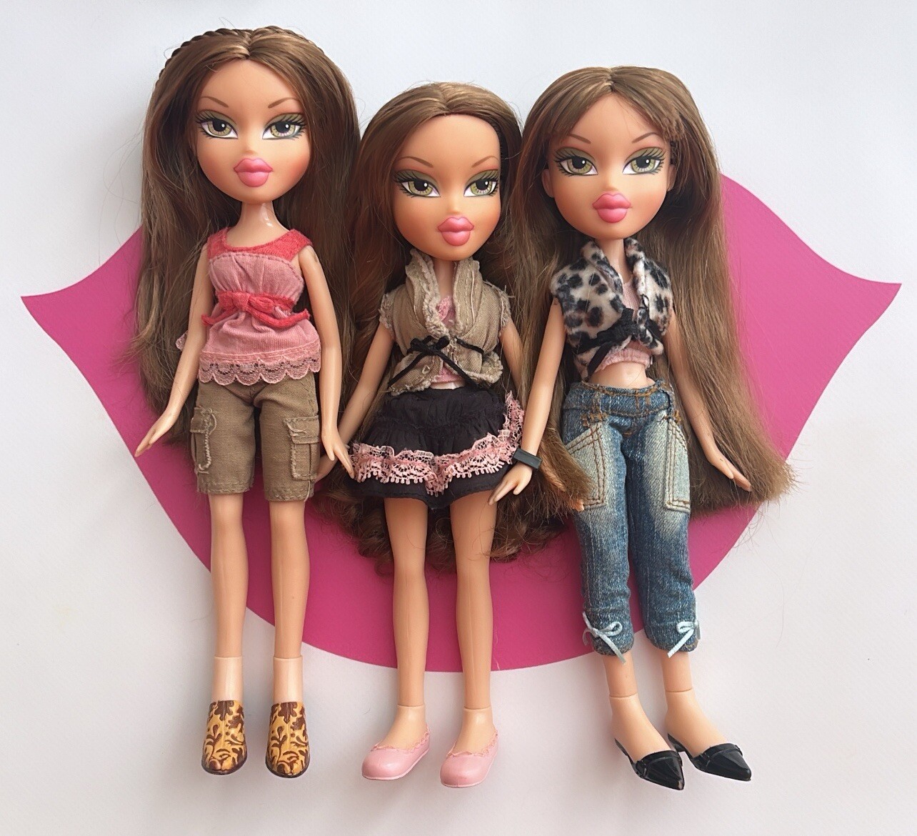 Bratz Doll - Triplets Triiipletz Triiiplets Brigitte, Adrienne ...