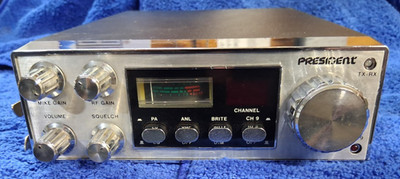 President AX 44 - 40 Channel Mobile CB Radio, With A Microphone | eBay