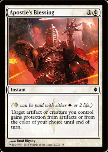 Apostle's Blessing Light Play, English Magic the Gathering MTG New ...