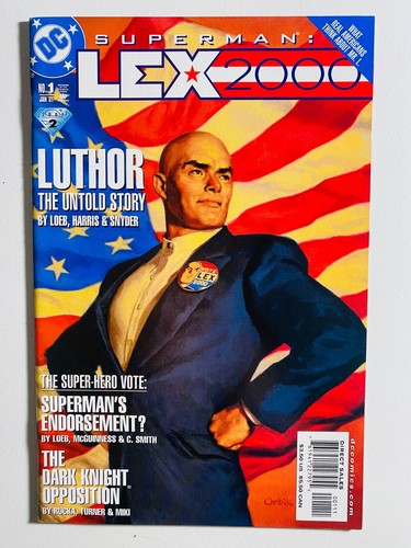 DC COMICS SUPERMAN: LEX 2000 # 1 (2001) NM- COMIC | eBay