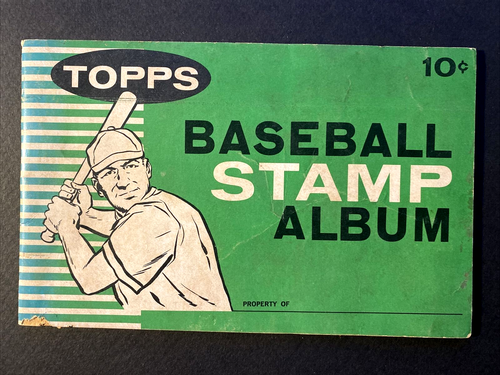 Vintage 1961 Topps Baseball Card stamp album | eBay