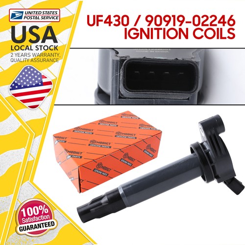 1X Ignition Coil For Toyota Lexus 2004-2010 3.3L V6 90919-02246 OEM ...
