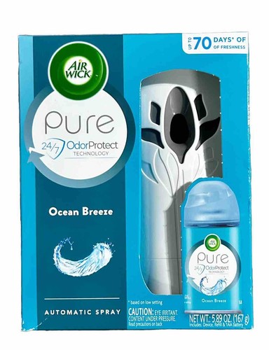 Air Wick Pure Ocean Breeze - Automatic Spray Dispenser And One Refill ...