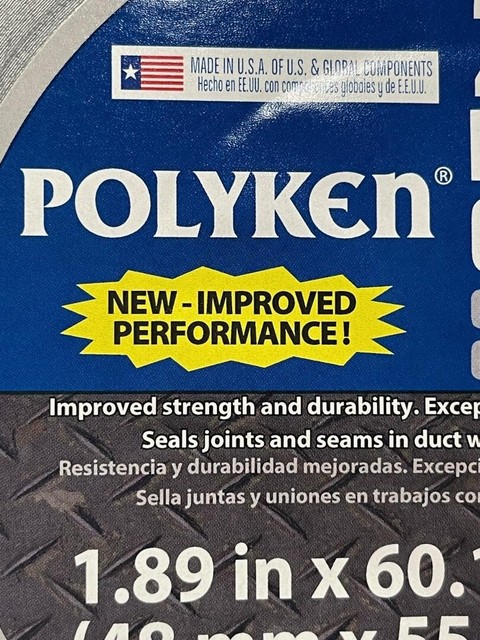 Polyken 251 - 2" x 60yd Metallized Duct Tape for sale online | eBay