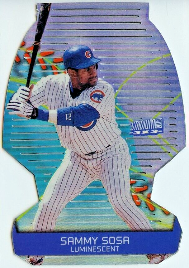 2000 Topps Stadium Club 3 X 3 Luminescent Sammy Sosa *CHICAGO CUBS* | eBay