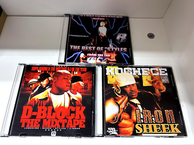 3x D-Block Mixtape Promo Mix CD Lot Sheek Styles P Jadakiss DJ Whoo Kid ...
