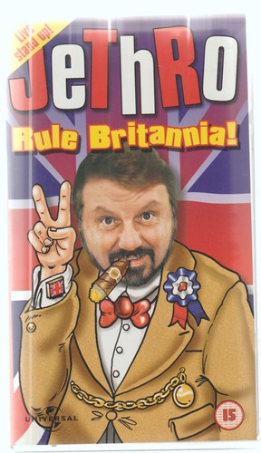 Jethro - Rule Britannia (VHS, 2001) Live Stand Up ~ VHS Comedy Video ...