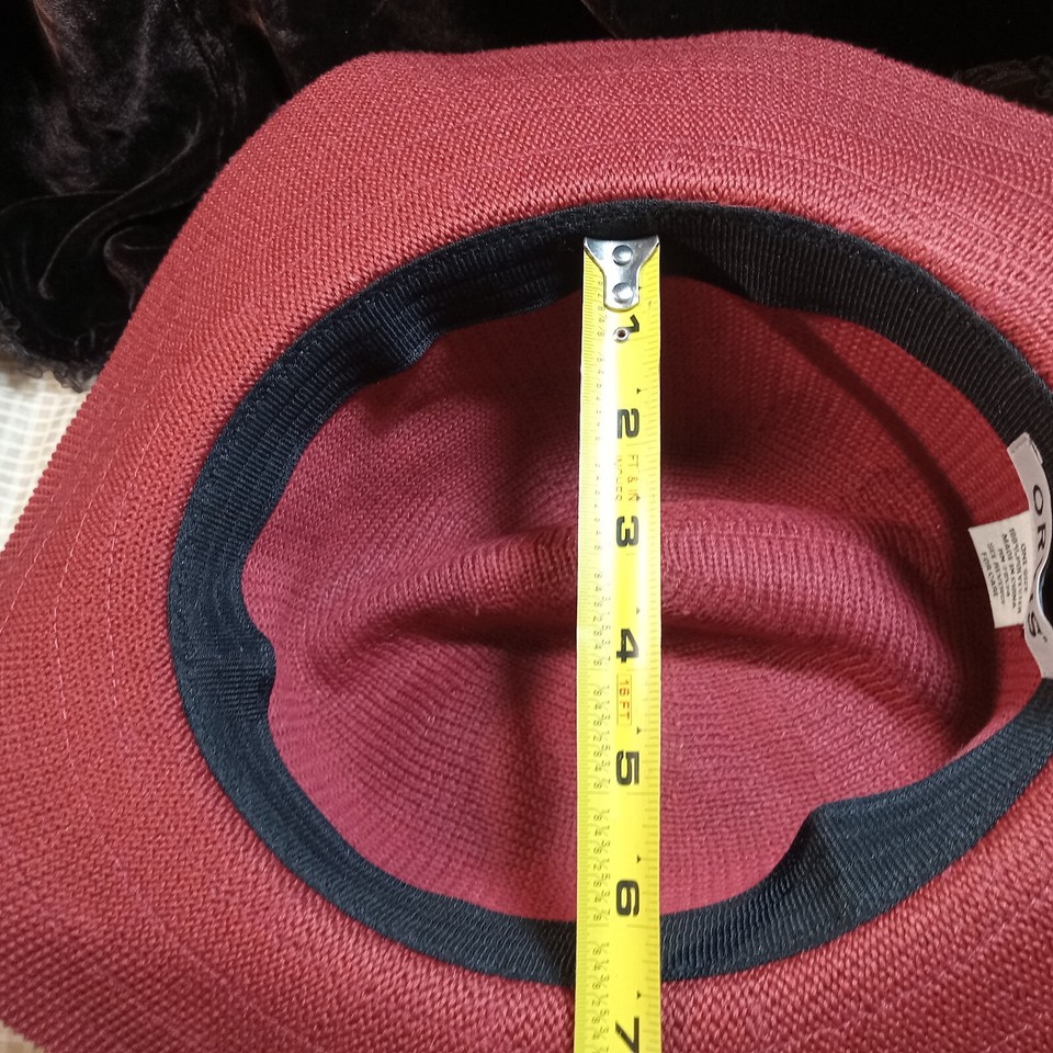 Orvis Hats | Women Knit One Size RUST PACKABLE | eBay