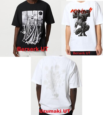 UNIQLO Manga Curation UT Berserk Parasyte Uzumaki Cotton T-shirt Japan ...