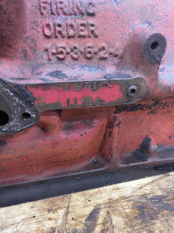 1959 Farmall IH 560 Gas Tractor Engine Block C263 | eBay