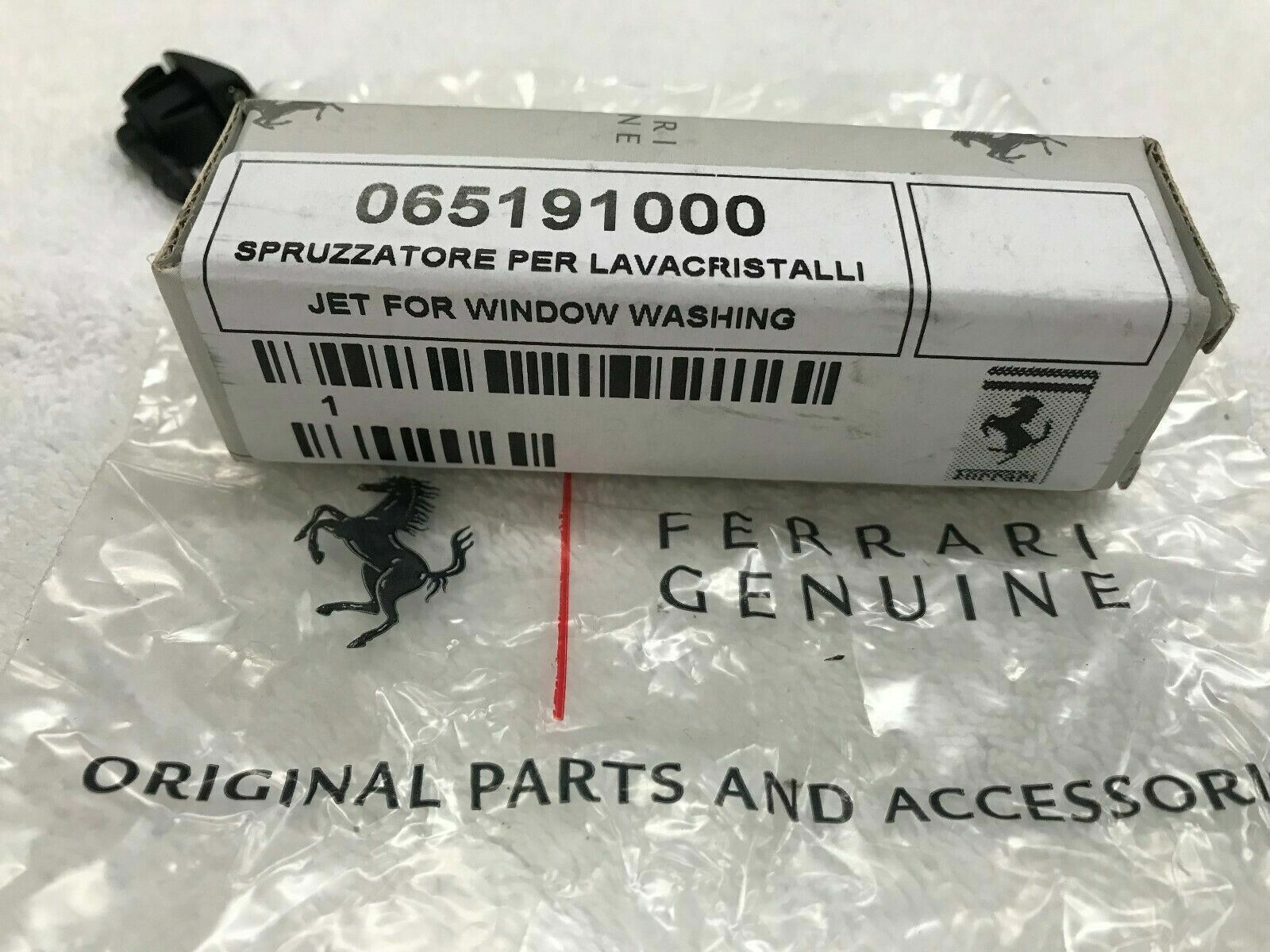 FERRARI 360 430 456 458 488 550 575 599 612 WINDOW WASHING JET OEM ...