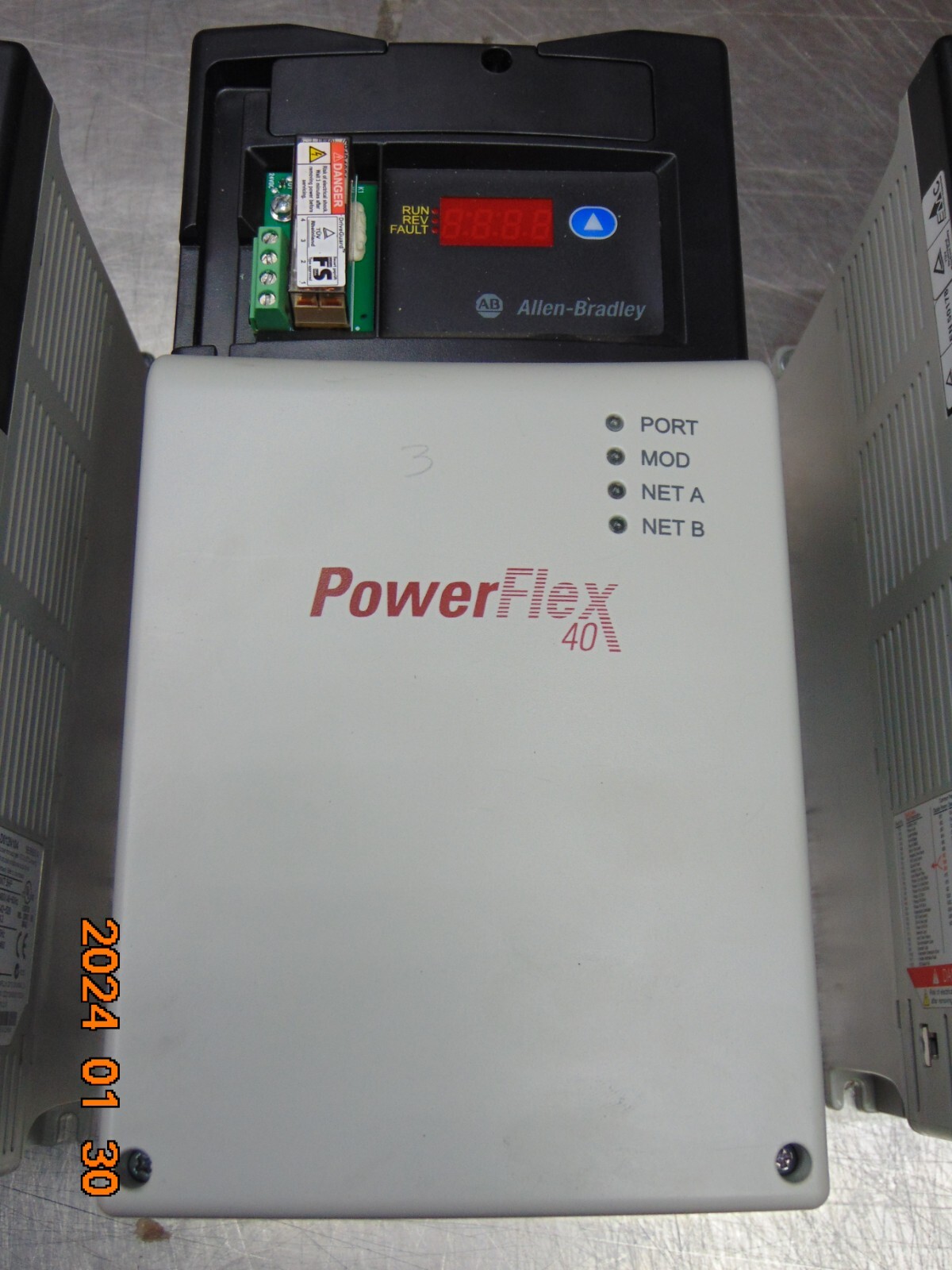 (1) Allen-Bradley 22D-D012N104 PowerFlex 40P AC Variable Frequency ...