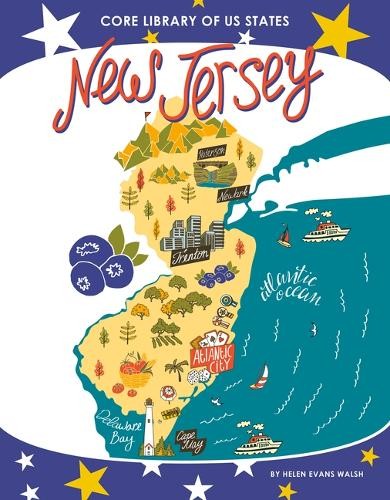Helen Evans Walsh New Jersey (Hardback) Core Library of Us States (US ...