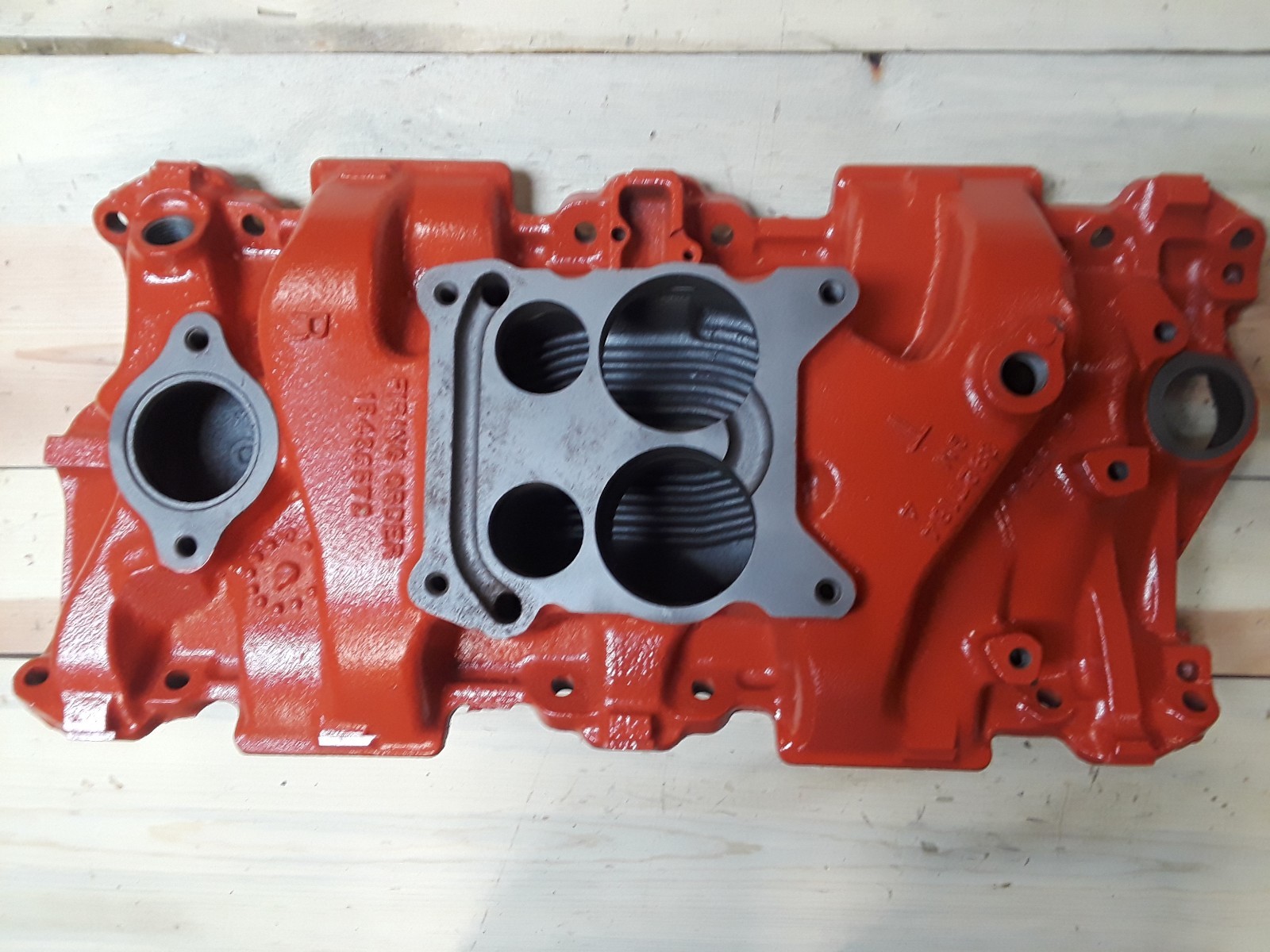 1968-1970 Chevrolet 350hp Rochester Cast Iron 4bbl Intake Manifold ...