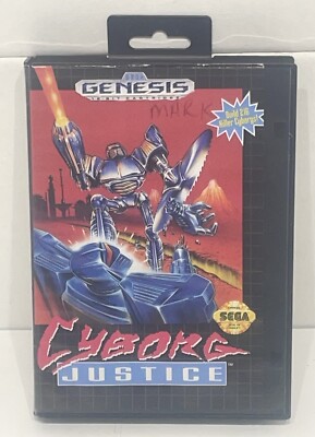 Cyborg Justice Manual & Artwork Only, NO GAME/CASE! Original SEGA ...