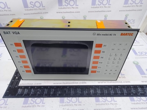 Bartec 17-71P8-11 4 3 terminal BAT VGA Pro explosion proof panel pc EEx rated | eBay