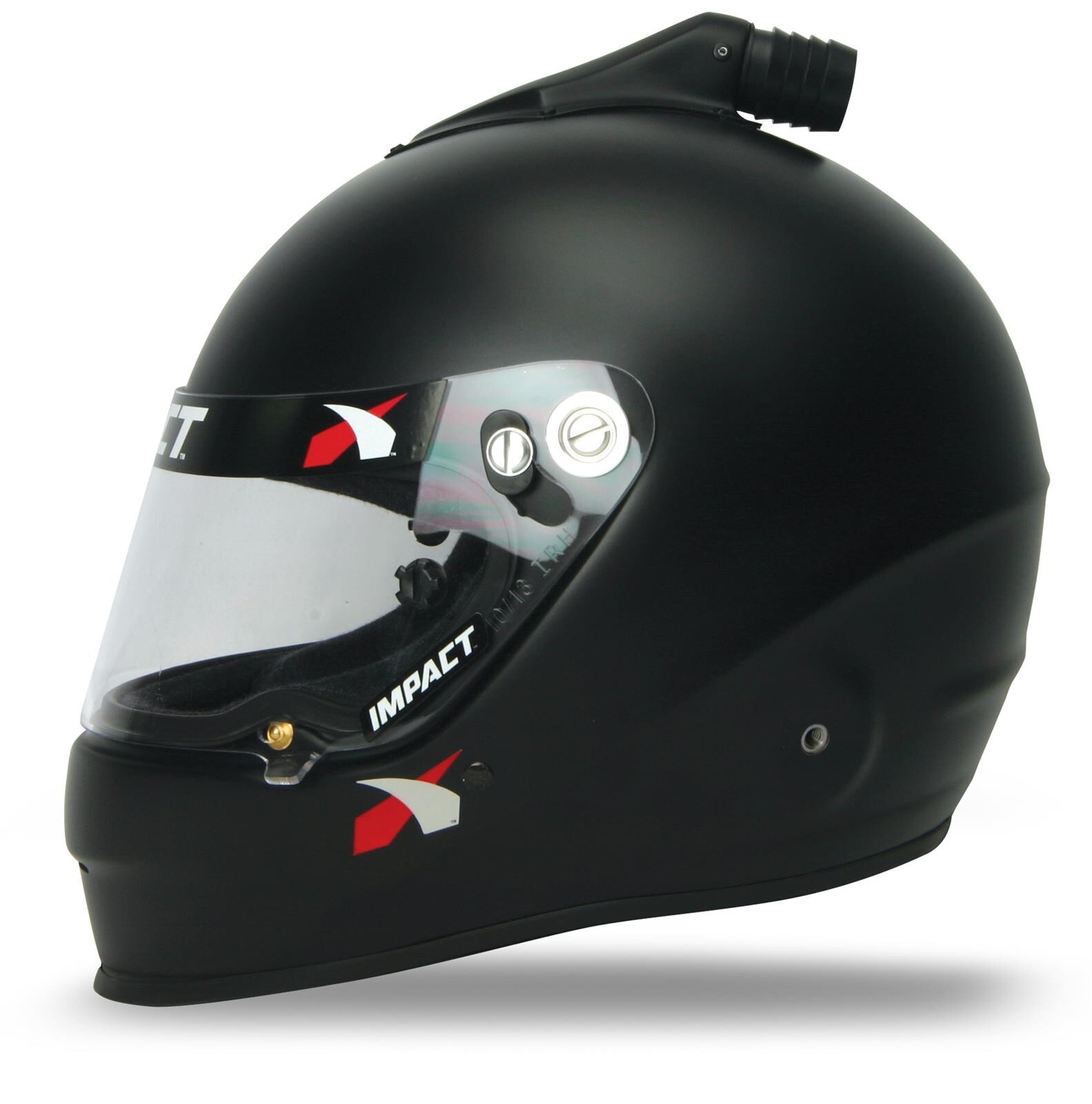 Impact Racing 14820512 Helmet 1320 Top Air Full Face Large Flat Black ...