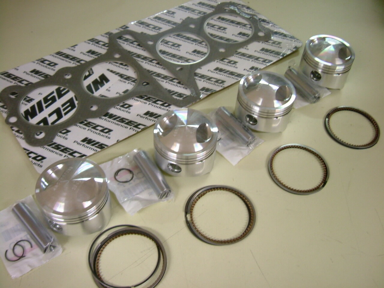 1075ccm WISECO-Kolbensatz 72mm/9:1 Z1 Z900 Z1000A/MKII Big Bore Piston ...
