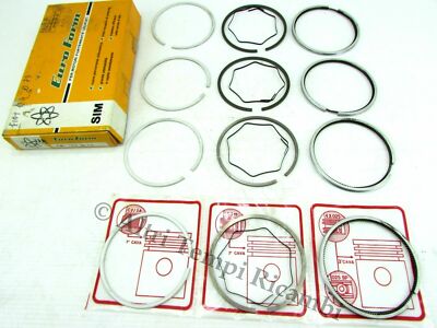 Elastic Bands Set Fiat 124 1197 cc 238 124.BL.016 - Piston Rings - Std ...