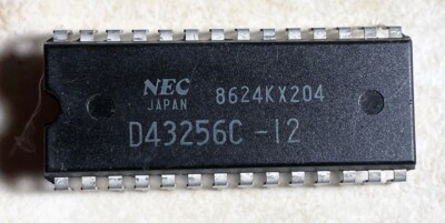NEC D43256C-12 62256 32K x 8 Static RAM | eBay