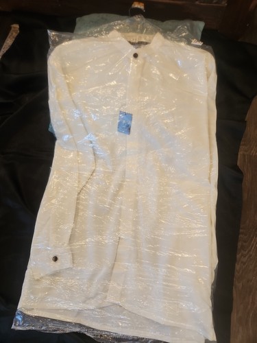 Selected Homme Identity Men's Shirt Slim Fit 2-Ply Button Up Sz. S (15 ...