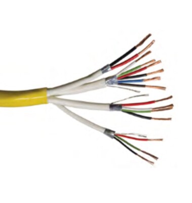 Paige 454932AYW Plenum Access Cable Composite Yellow By-the-25’ Lengths ...