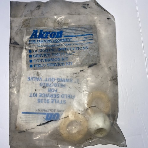 Akron Style 9135 Field Service Kit For 7610 7810 Swing Out Valve Wild ...