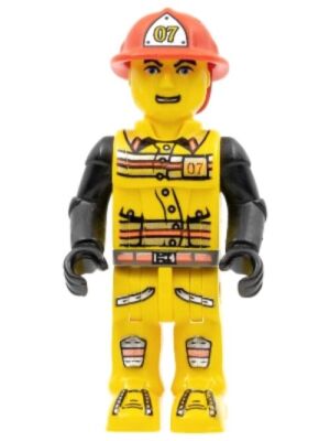 LEGO® 4 Juniors Minifigur: js007 (aus 4605 4609 9305) - Fireman in Hat ...