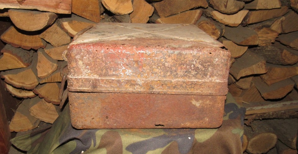 Original-Authentic WW2 WWII Relic German Military Interesting Box ...