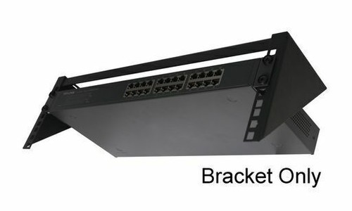 19'' Vertical Wall Mount Steel Under-desk Server Rack Bracket Office ...