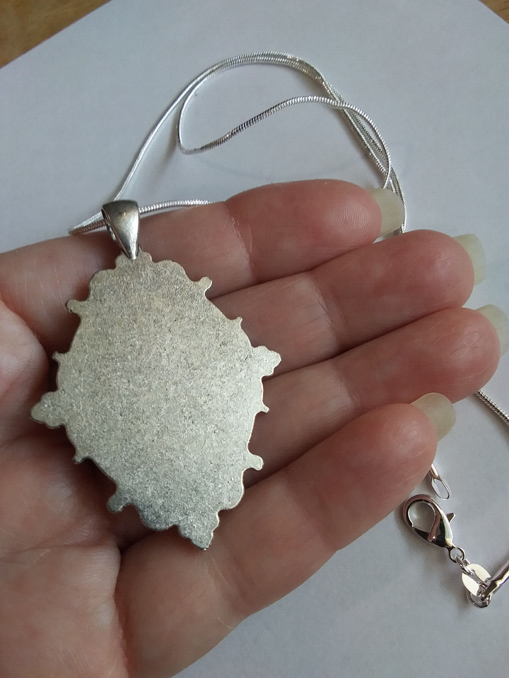 Guardian Angel Cherub Cameo necklace 925 sterling silver chain | eBay