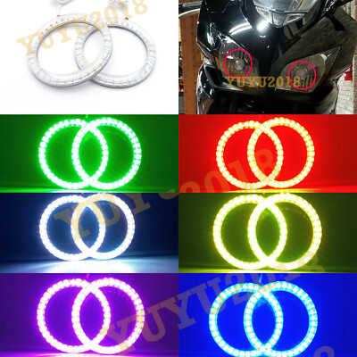 RGB halo ring for Honda CBR500R 13-15 headlight Demon angel eye ...