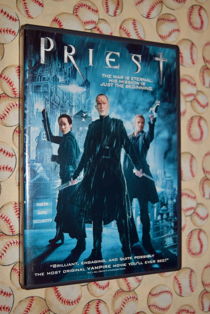 Priest DVD 2011 Paul Bettany Karl Urban Cam Gigandet Maggie Q Lily ...