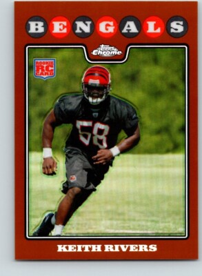 2008 Topps Chrome Copper Refractors #TC252 Keith Rivers RC #/425 USC ...