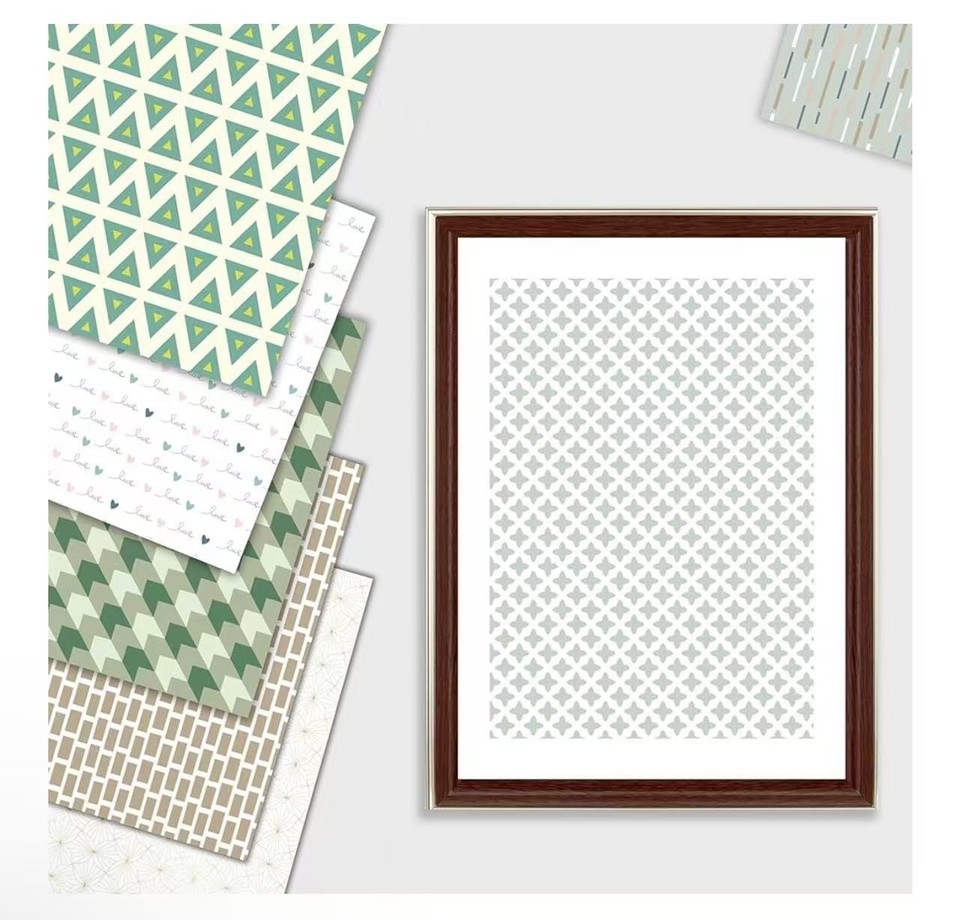 Boho Scrapbook Paper 12x12 180G Double-Sided Decorative Paper for ...