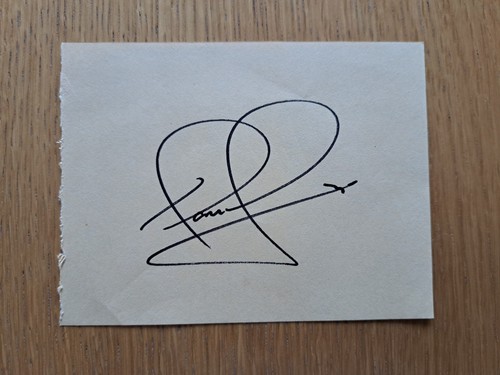 Nigel Mansell F1 Driver Signature | eBay
