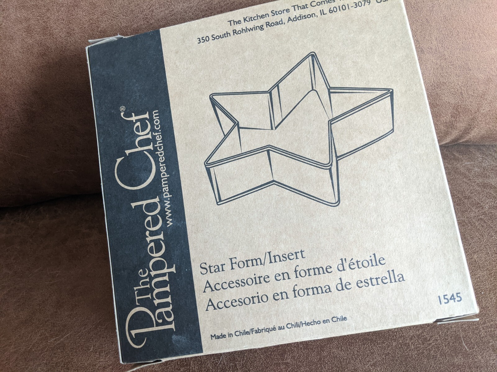 Pampered Chef - NIB Star Form Insert #1545 | eBay