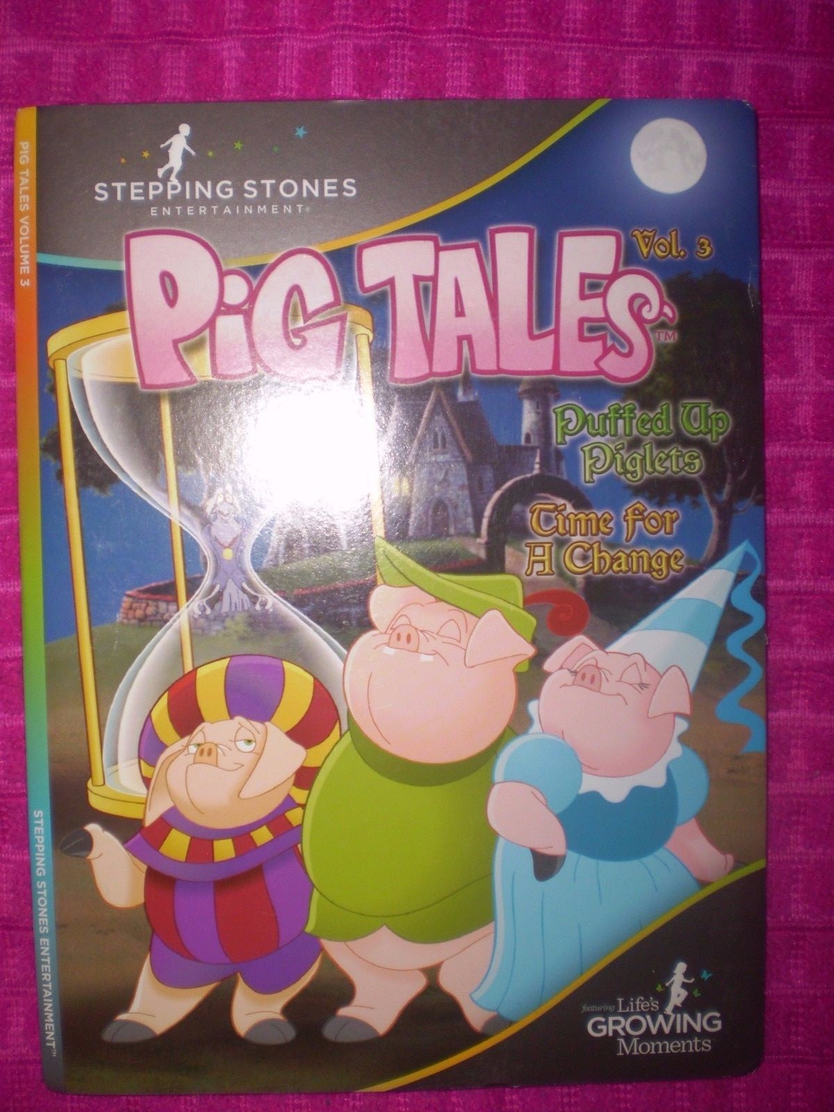 PIG TALES: PUFFED UP PIGLETS - TIME FOR A CHANGE (DVD) STEPPING STONES ...