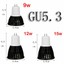 Dimmable E27 LED SpotLight Bulbs GU10 MR16 E14 GU5.3 9W 12W 15W Lamp ...