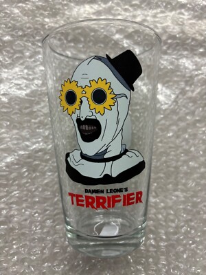 Terrifier Art The Clown Tumbler Pint Glass BRAND NEW | eBay