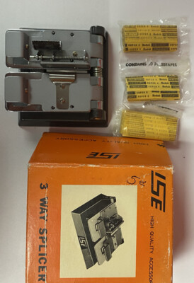 VINTAGE MASTER SPLICER by ISE 8mm and 16 mm Film | eBay