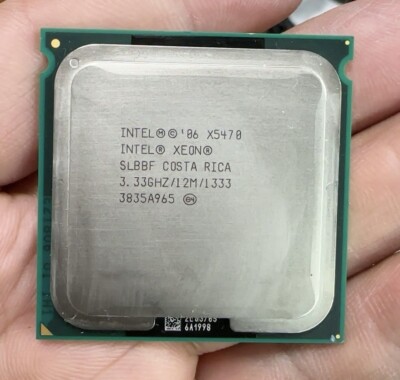 Intel Xeon X5470 quad-core 3.33GHz LGA 771 12M 1333MHz Socket J CPU processor | eBay