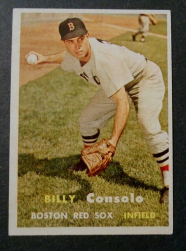 1957 Topps #399 BILLY CONSOLO Boston Red Sox EX 5 | eBay