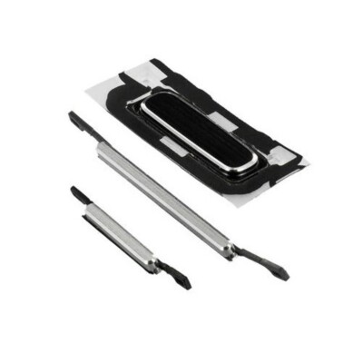 For Samsung S4 Home Power Volume Side Button Set BLACK | eBay